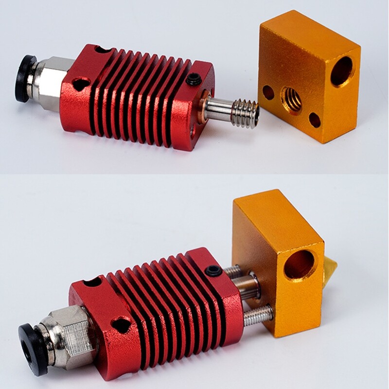 Bi-Metal Heat Breaker Hotend Throat Pipe Tube for CR10 Ender 3 5 Heat Block | eBay