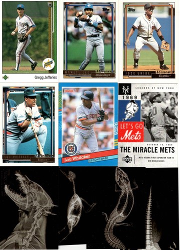 A LOT OF (21) TOPPS & MORE BASE & INSERT CARDS VINTAGE MURCER ROSE ...