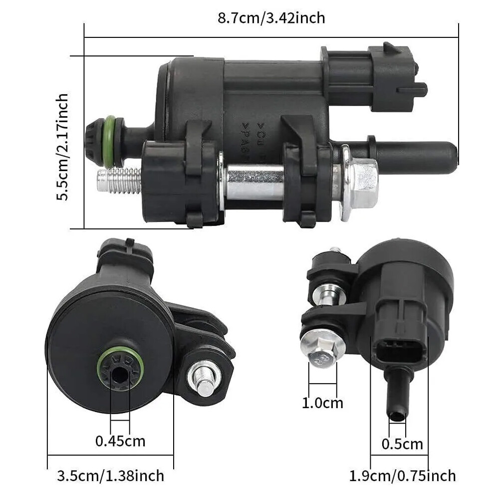 12610560 Vapor Canister Purge Valve Solenoid For Buick Enclave Cadillac ...