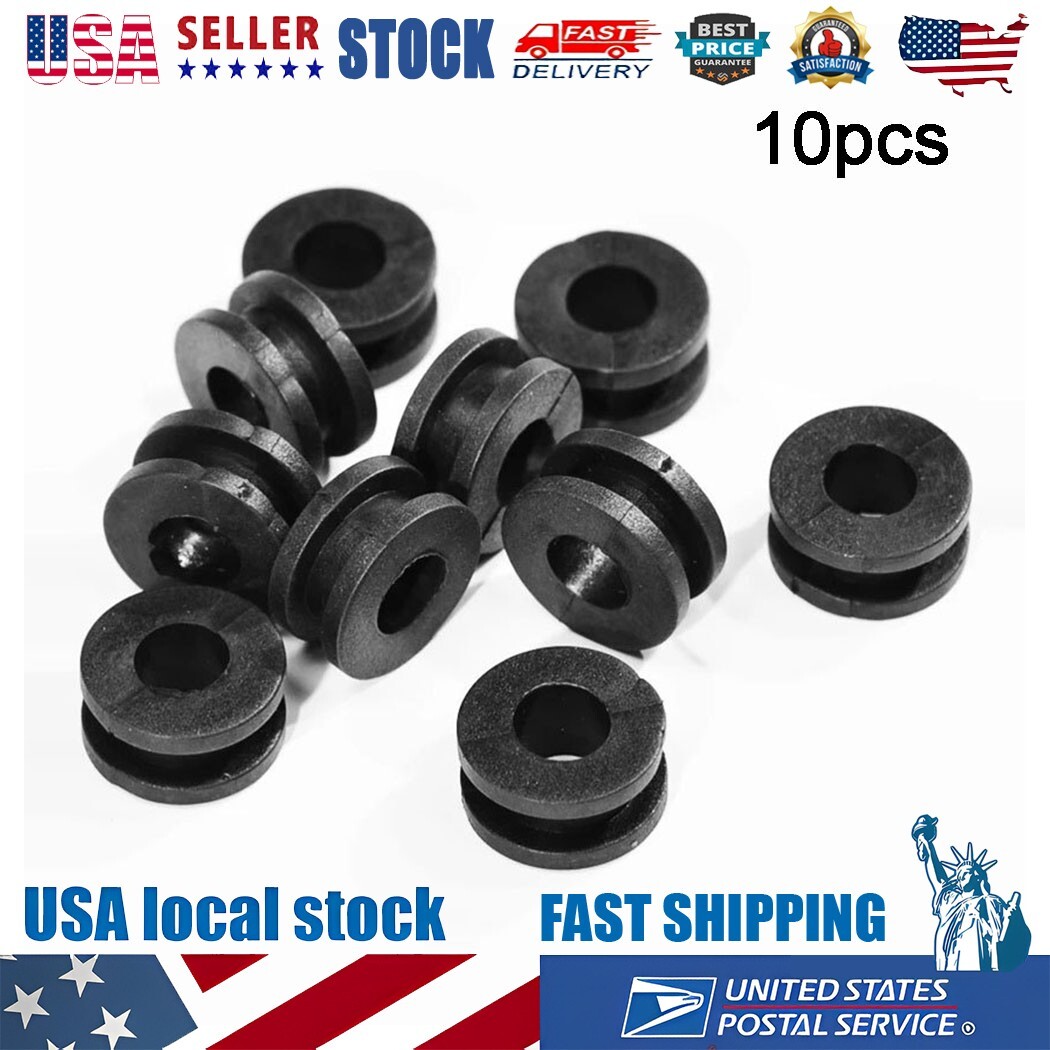 10 Pack For Motorcycle Side Cover Rubber Grommets And Practical For ...