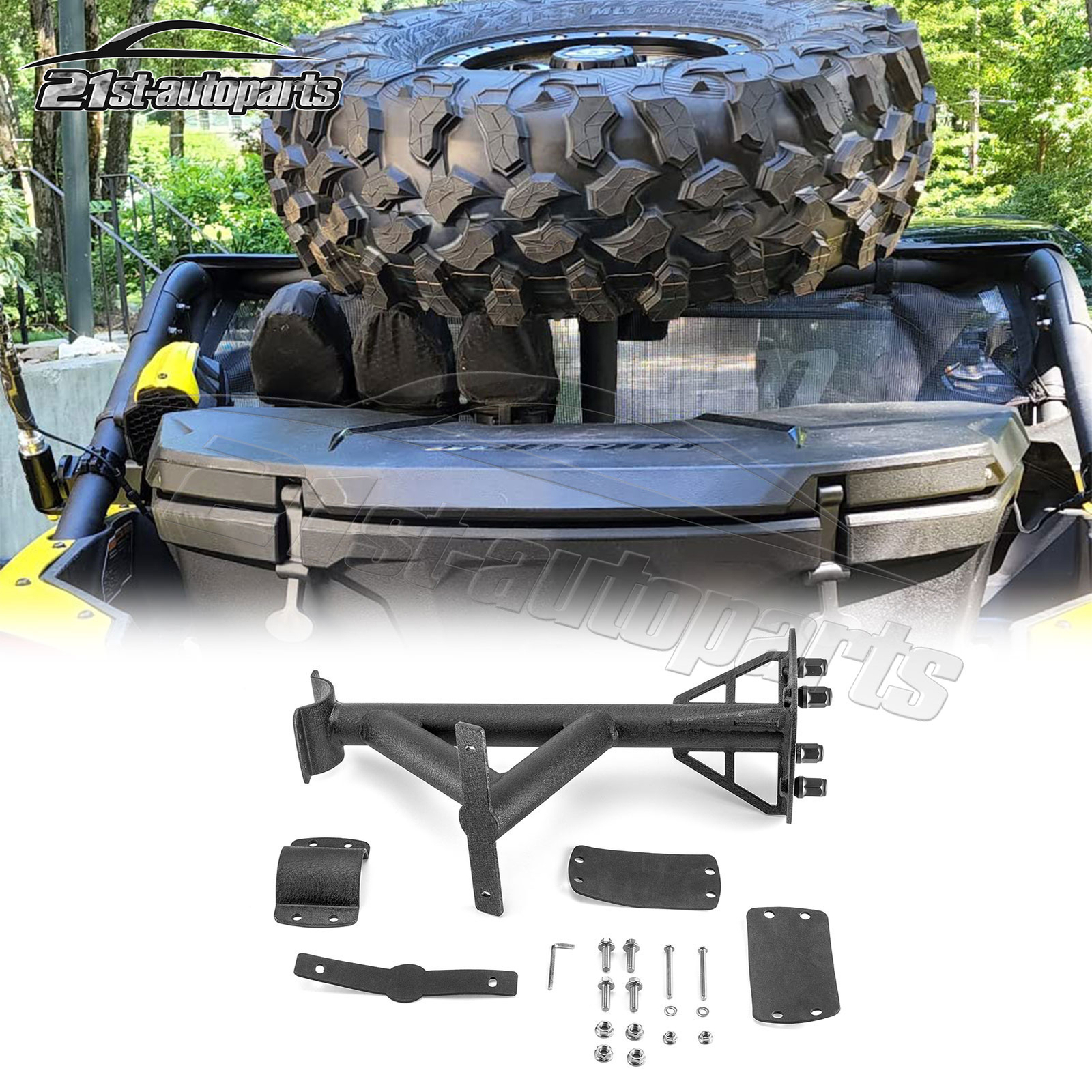 For Can-Am Maverick X3 Turbo Max R XDS Spare Tire Carrier 2017-2026 ...