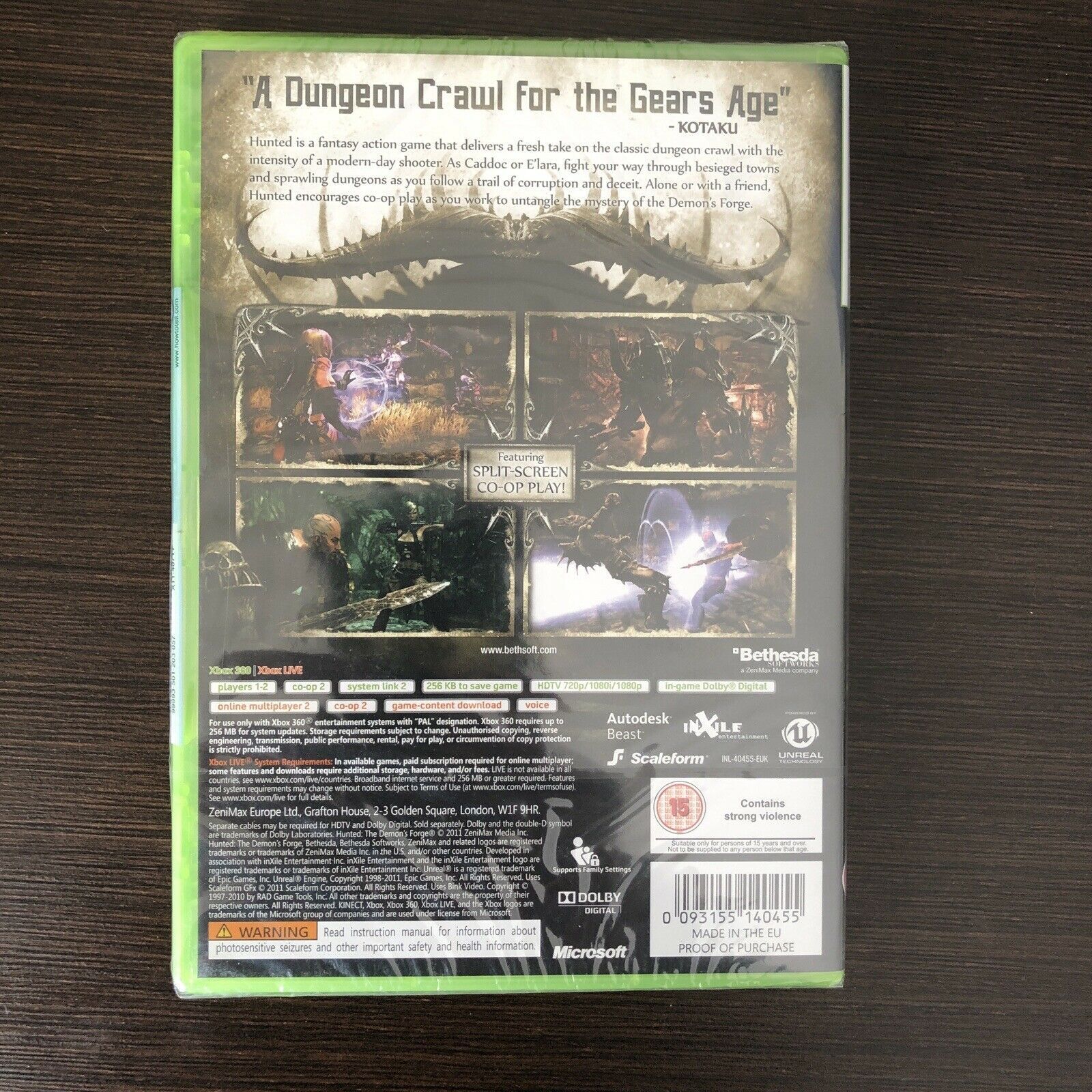 Hunted: The Demon's Forge Xbox 360 scellé | eBay