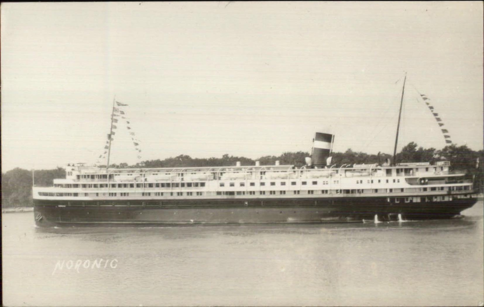 Steamship SS Noronic Real Photo Postcard | eBay