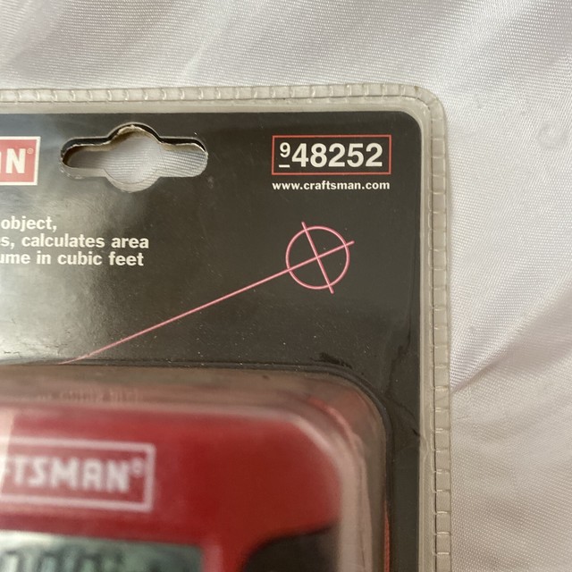 Craftsman Laser-guided Measuring Tool Featuring Laser Trac Model 48252 ...
