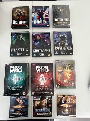 doctor who job lot dvd bundle | eBay UK