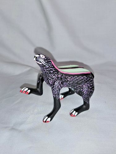 Carved Wood Antonio Aragon Mexican Folk Art Oaxaca Rabbit | eBay