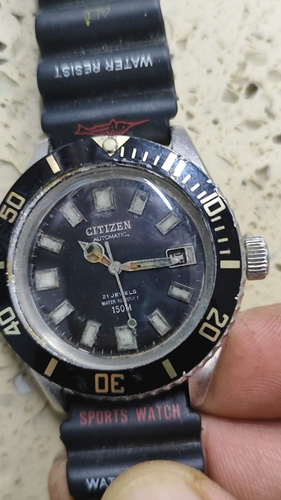 Citizen 52 0110 Challenge Diver Automatic Diver Watch Vintage Rare 4 ...
