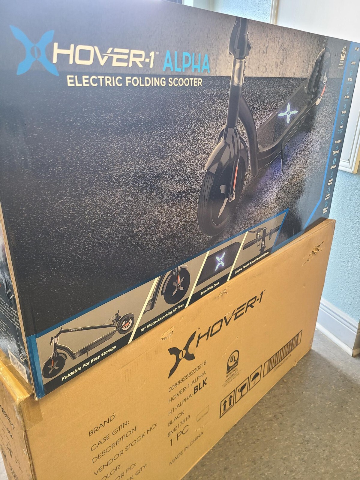 Hover-1 Alpha Folding Electric Scooter - Black for sale online | eBay