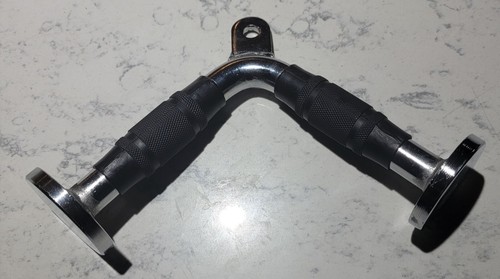 Tricep Press Down Cable Machine Attachment LAT Pulldown Gym V Pull Up ...