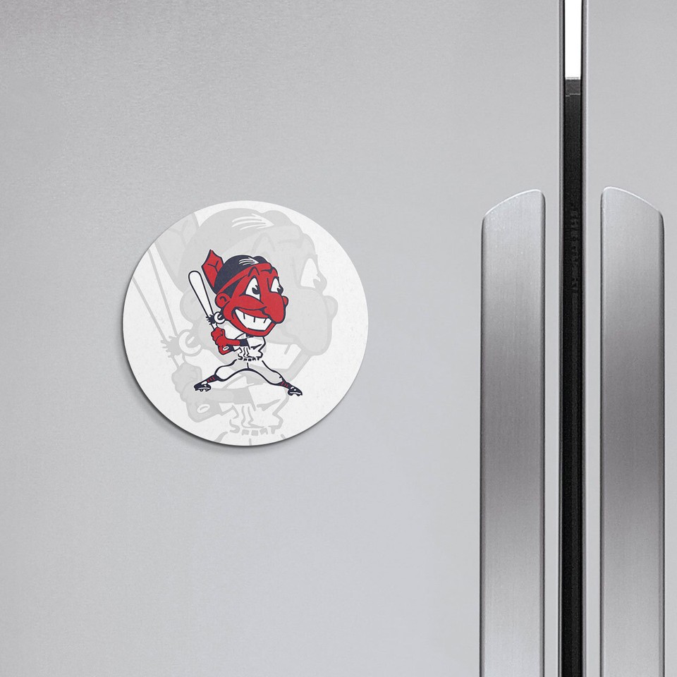 Cleveland Indians MLB | 4'' X 4'' Round Decorative Magnet | eBay