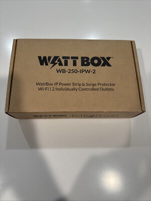 Wattbox 250 Series WiFi Surge Protector NEW (WB-250-IPW-2) | eBay