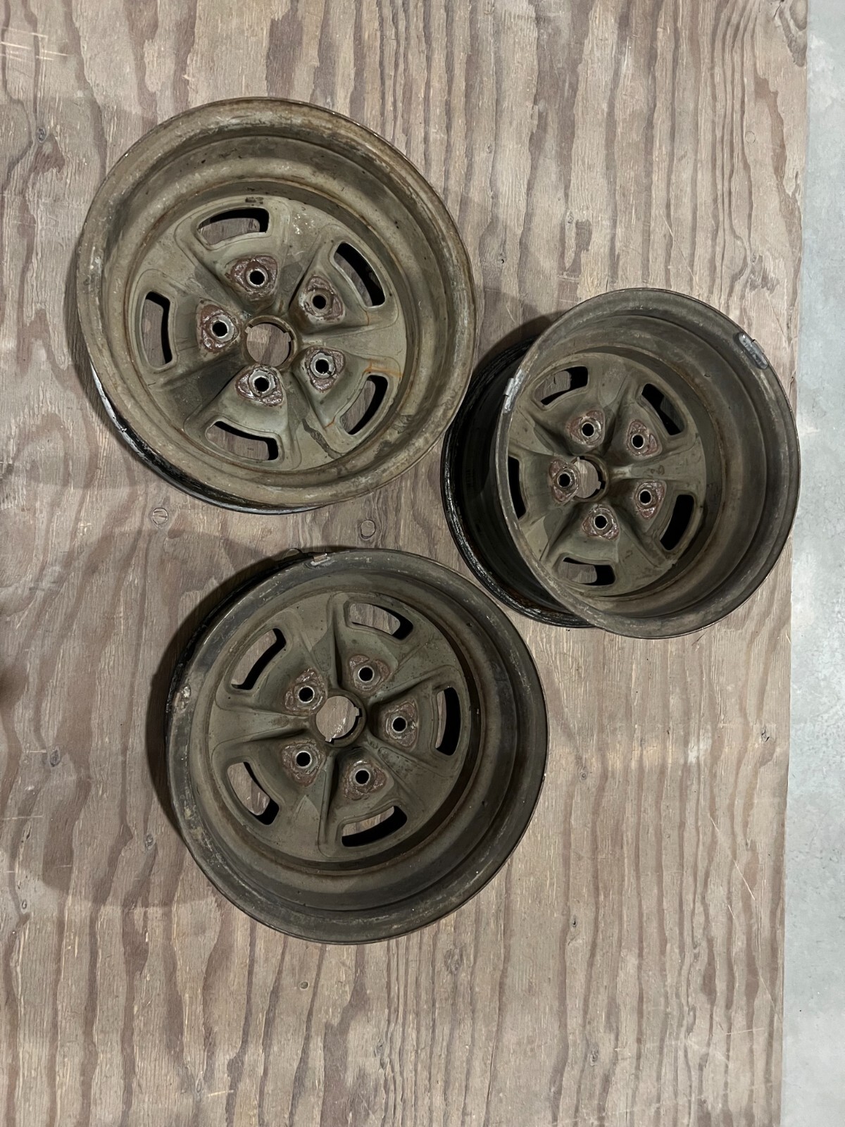 68 Pontiac GTO Rally II Wheels - Set of 3 | eBay
