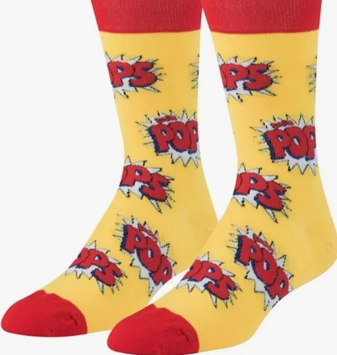 Corn Pops Cereal Men's Novelty Socks Shoe Size 6-12 NEW | eBay