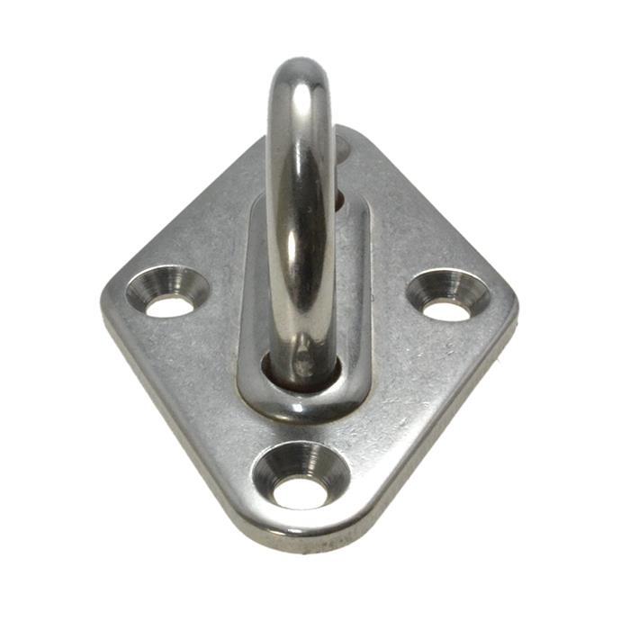 Pack of 20 Stainless 6mm x 40mm Diamond Pad Eye A2-70 G304 Boat Rigging ...