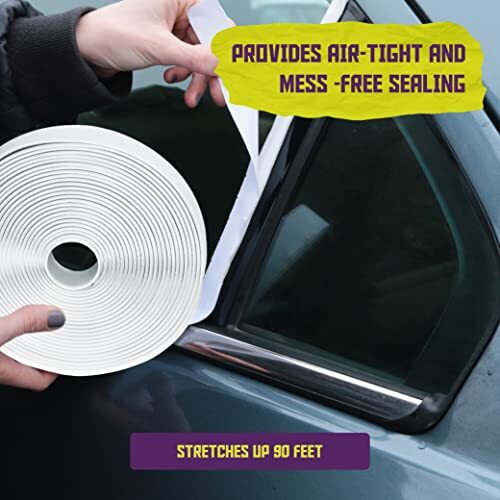 Butyl Sealing Tape Leak-Proof Putty Tape for RV Window Boat Roof ...
