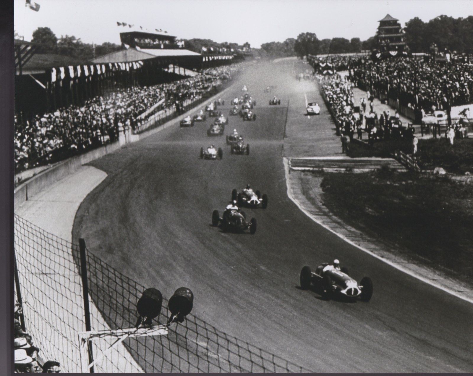 MAURI ROSE TED HORN REX MAYS BILL HOLLAND ANDRES1947 INDY 500 8 X 10 ...