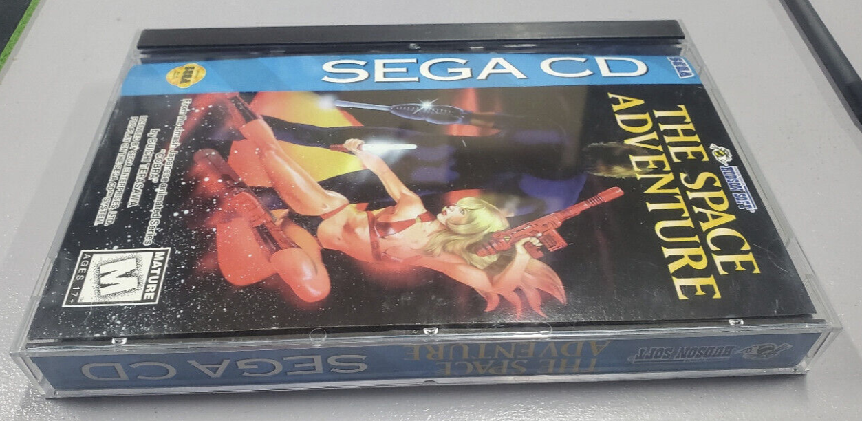 RARE - The Space Adventure (Sega CD, 1994) (CIB) Mint CD, Mint Case ...