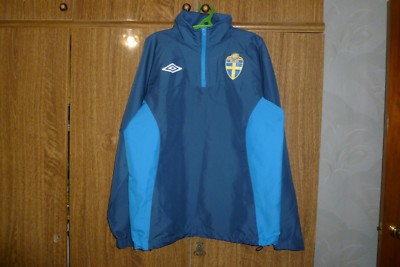 Sverige Sweden National Football Team Umbro Training Jacket Soccer Men ...