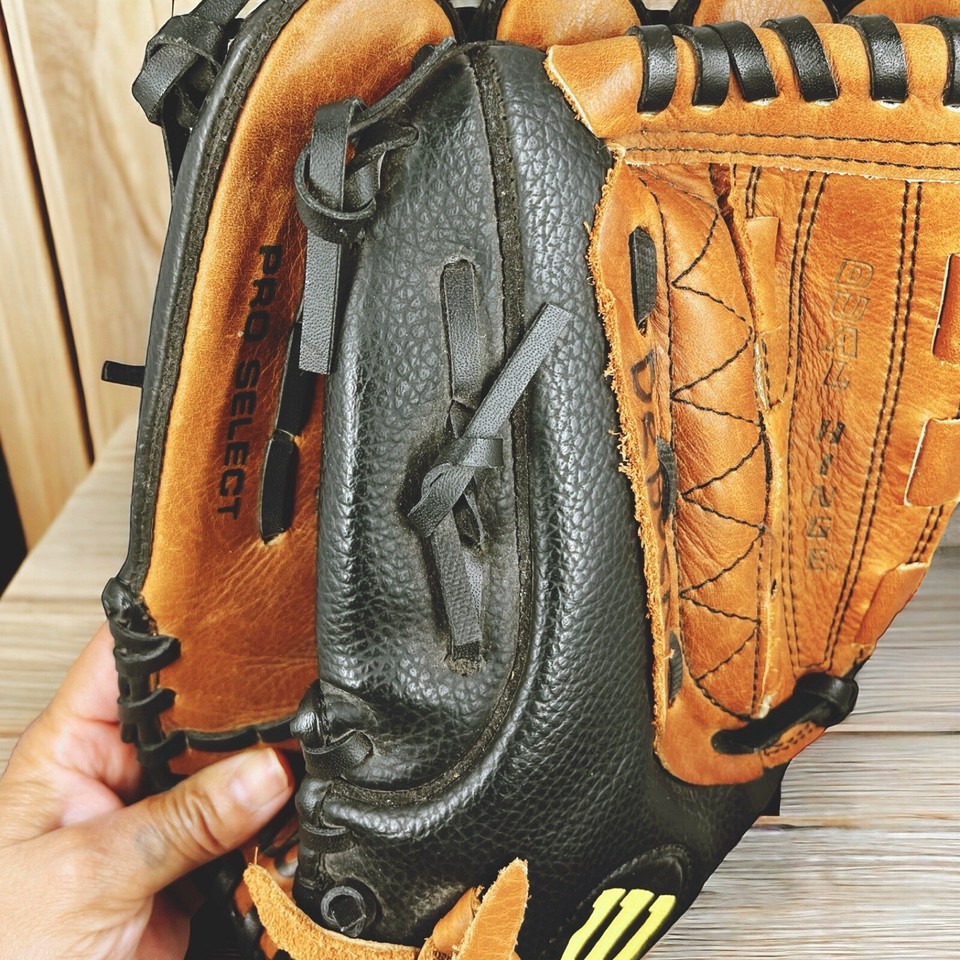 Wilson Pro Select A2476 Baseball Glove 12 1/2" Leather RHT Right Hand ...