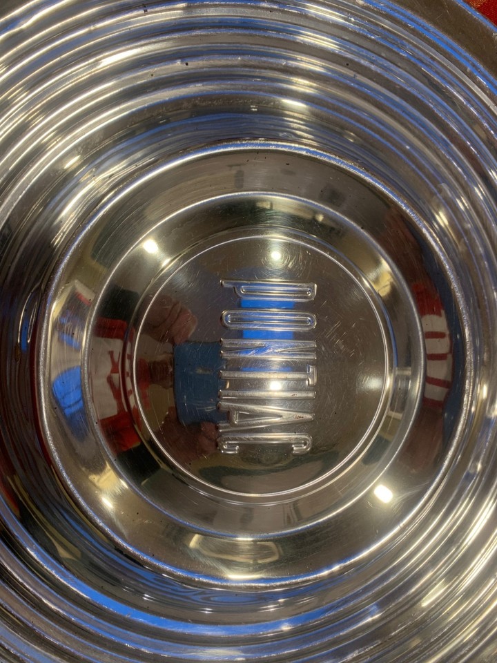 1955 Pontiac 15" Full Wheel Hubcap – Original OEM – Chieftain Star ...