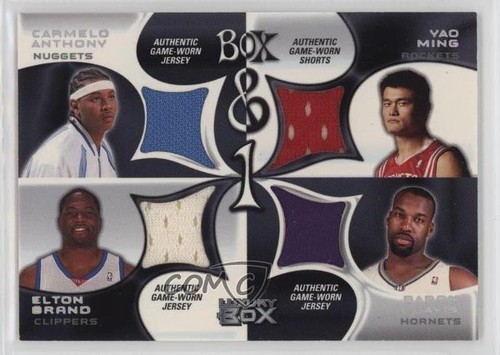 2004-05 Luxury Box & 1 /450 Carmelo Anthony Elton Brand Yao Ming Baron ...