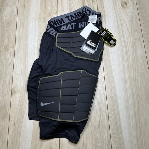 NEW Nike Pro Combat Padded Compression Shorts Men's Black New with Tags ...