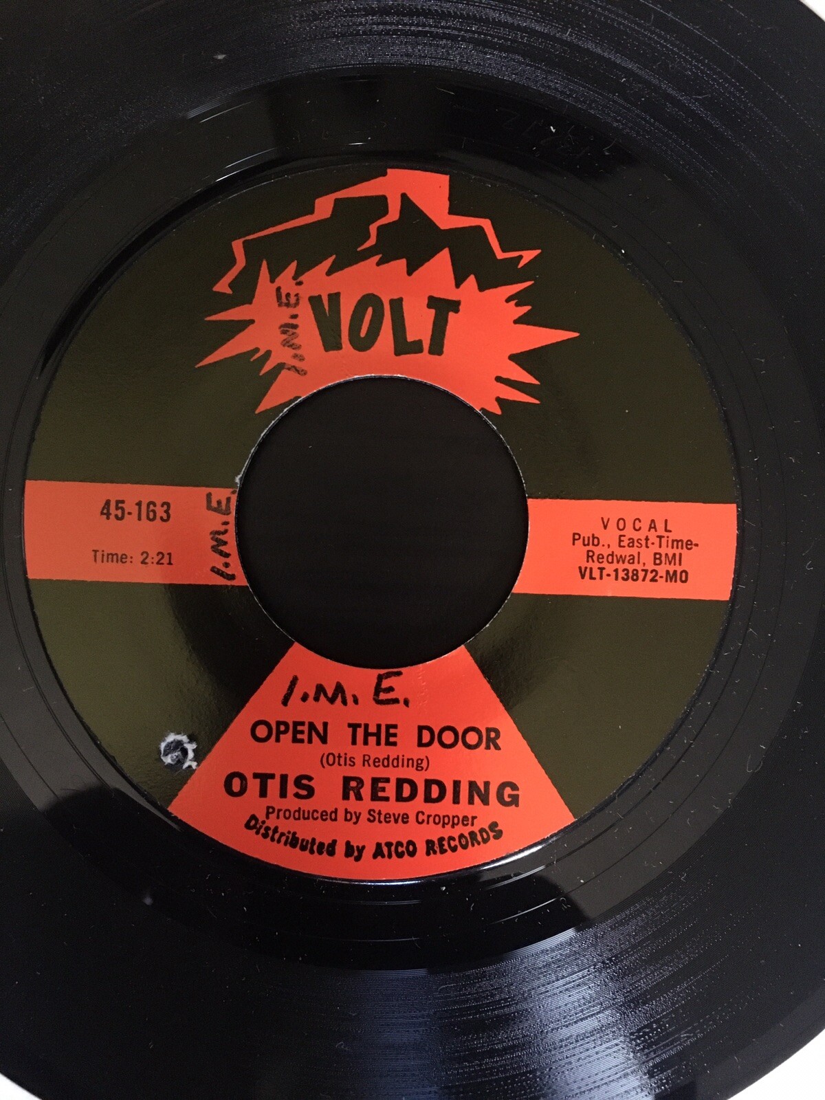 OTIS REDDING 45's LOT OF 3 ~ 7" vinyl record - VOLT RECORDS VARIOUS ...