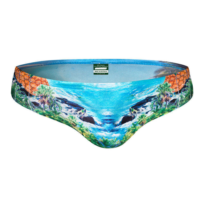 Men's Swimming Bikini Low Rise Swimwear Trunks Boxers Briefs Swimsuit S ...