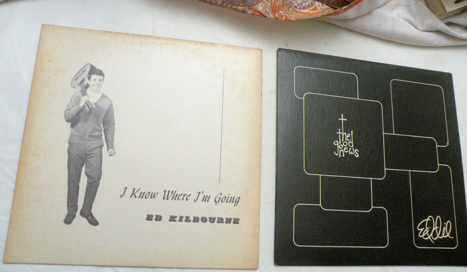 2 Ed Kilbourne LPs, I Know Where I'm Going & The Good News, VG++ | eBay