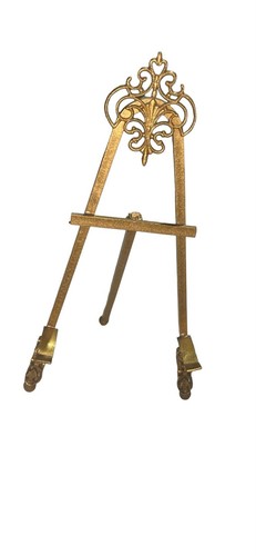 Ornate Metal Art Gallery Easel Dollhouse Miniature 1:12 | eBay
