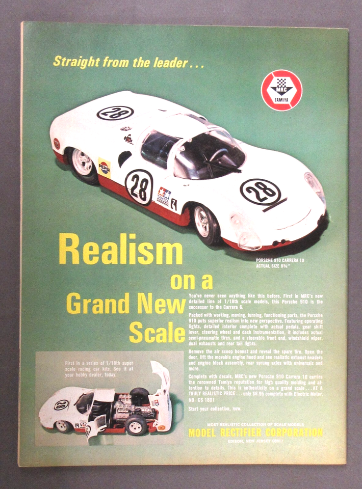 Nov 1969 CAR MODEL Magazine car kits & slot car racing all scales | eBay