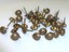 100 x UPHOLSTERY NAILS / STUDS / TACKS / PINS (Fourteen Finishes ...
