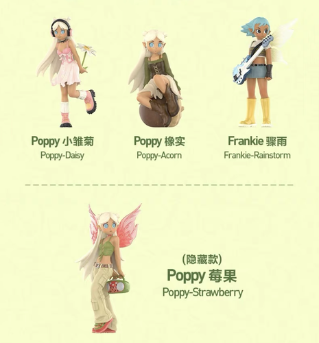 Authentic POPMART Peach Riot Punk Fairy Series Confirmed Figure Gift ...