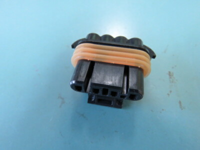 DELPHI 12186568 Qty of 25 per Lot Automotive Connectors 4P FM BLK CONN ...