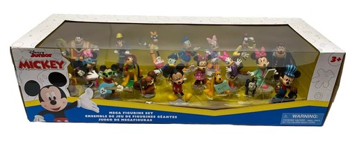 Disney Junior Mickey Mouse & Friends Mega 20-Piece Figure Set Figurine ...
