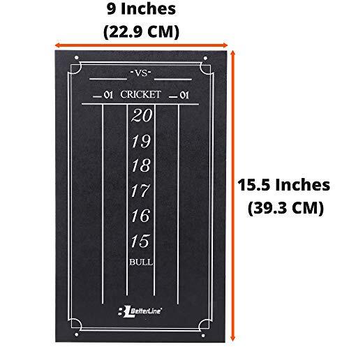 Large Professional Scoreboard Chalkboard for Cricket and 01 Darts Games ...