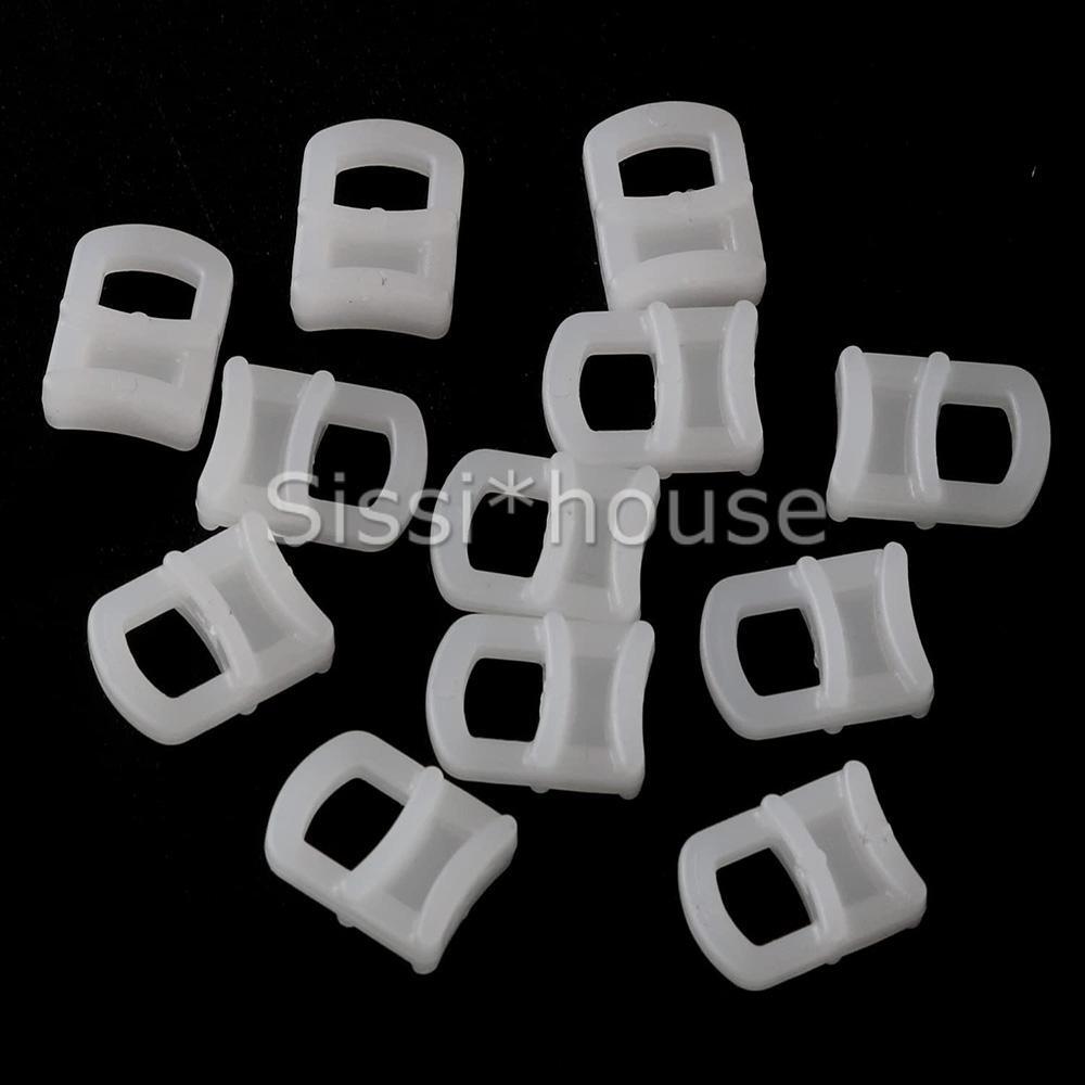 50x Caravan Mini Curtain Track Glides Boat Mobile Home RV Camper Van ...