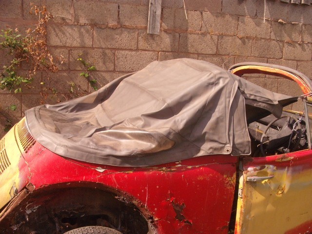 VW Beetle Aircooled for Parts . With Captain Beetle cabrio kit | eBay UK