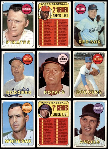 1969 Topps Baseball Complete Set 4 - VG/EX 6348551 | eBay