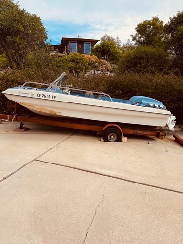 1966 Evinrude 17ft with Free Trailer – $1 NO RESERVE | eBay