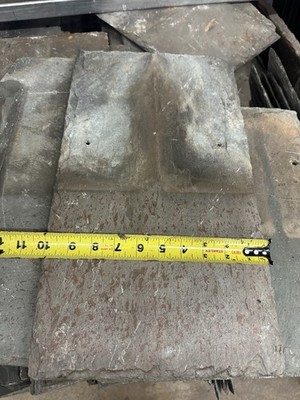 Reclaimed Natural Roof Slate Tile 1/4 (10) | eBay