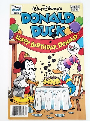 VTG Walt Disneys Donald Duck Happy Birthday Donald #286 Sep 1994 Comic ...
