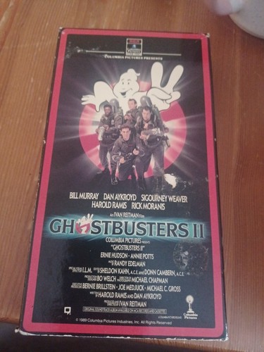 Ghostbusters 2 (VHS) 43396501638 | eBay