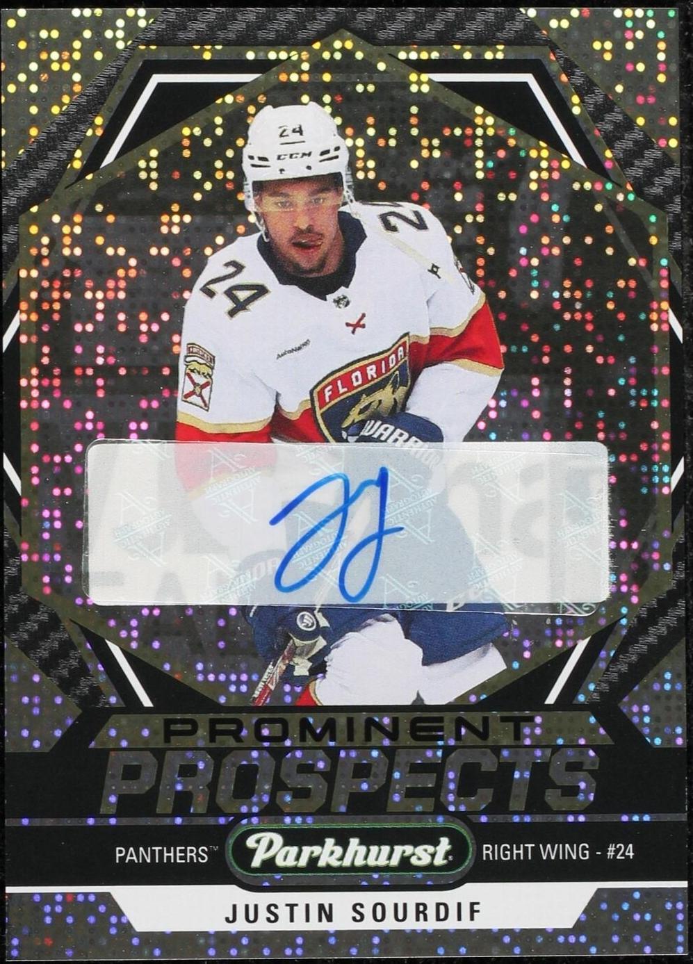 2023-24 Upper Deck Parkhurst - Prominent Prospects Justin Sourdif #PP ...