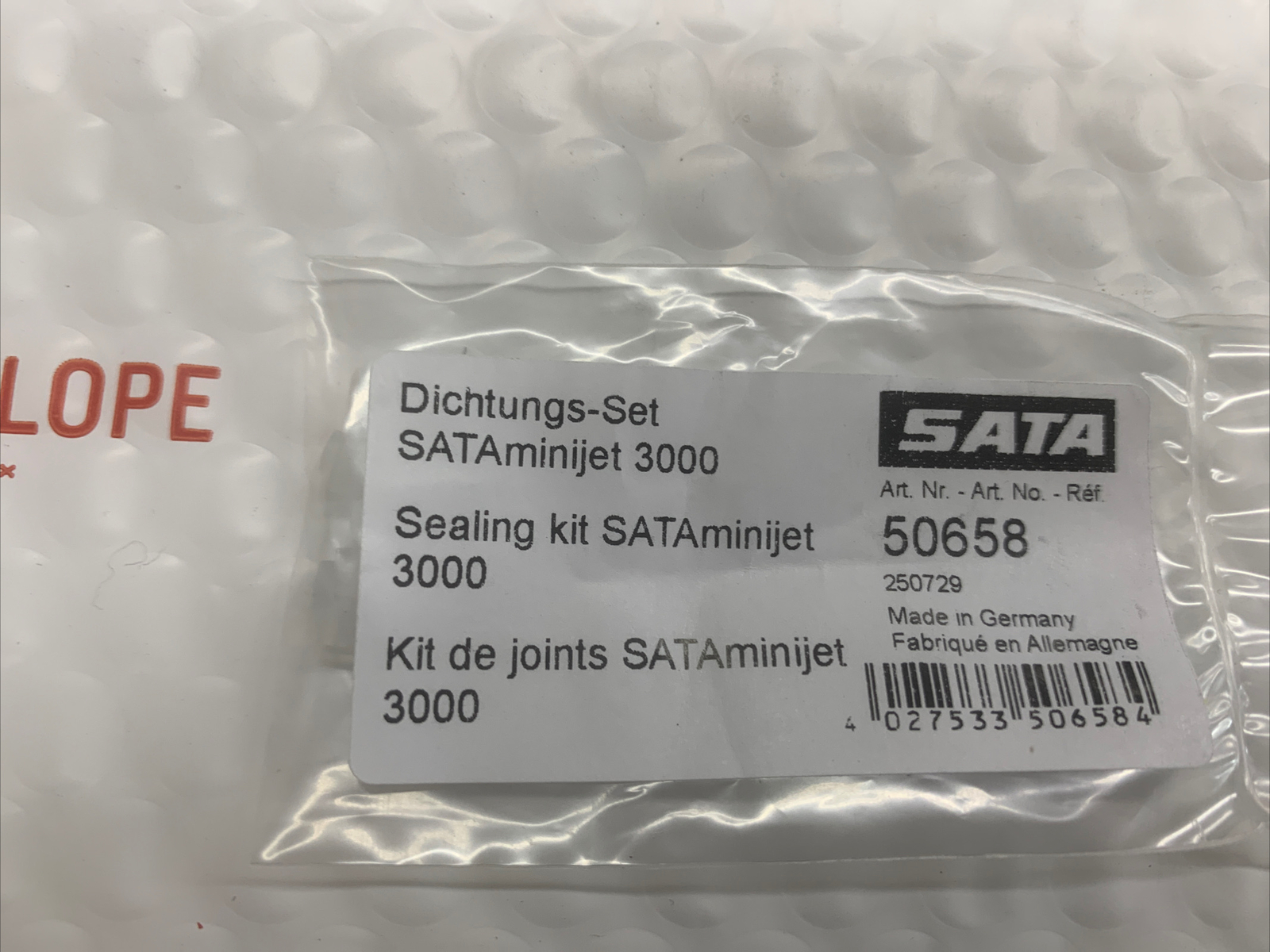 SATA JET MINI JET Packing Set -Sealing Set MJ 1,2,3,4 & 3000B Item ...