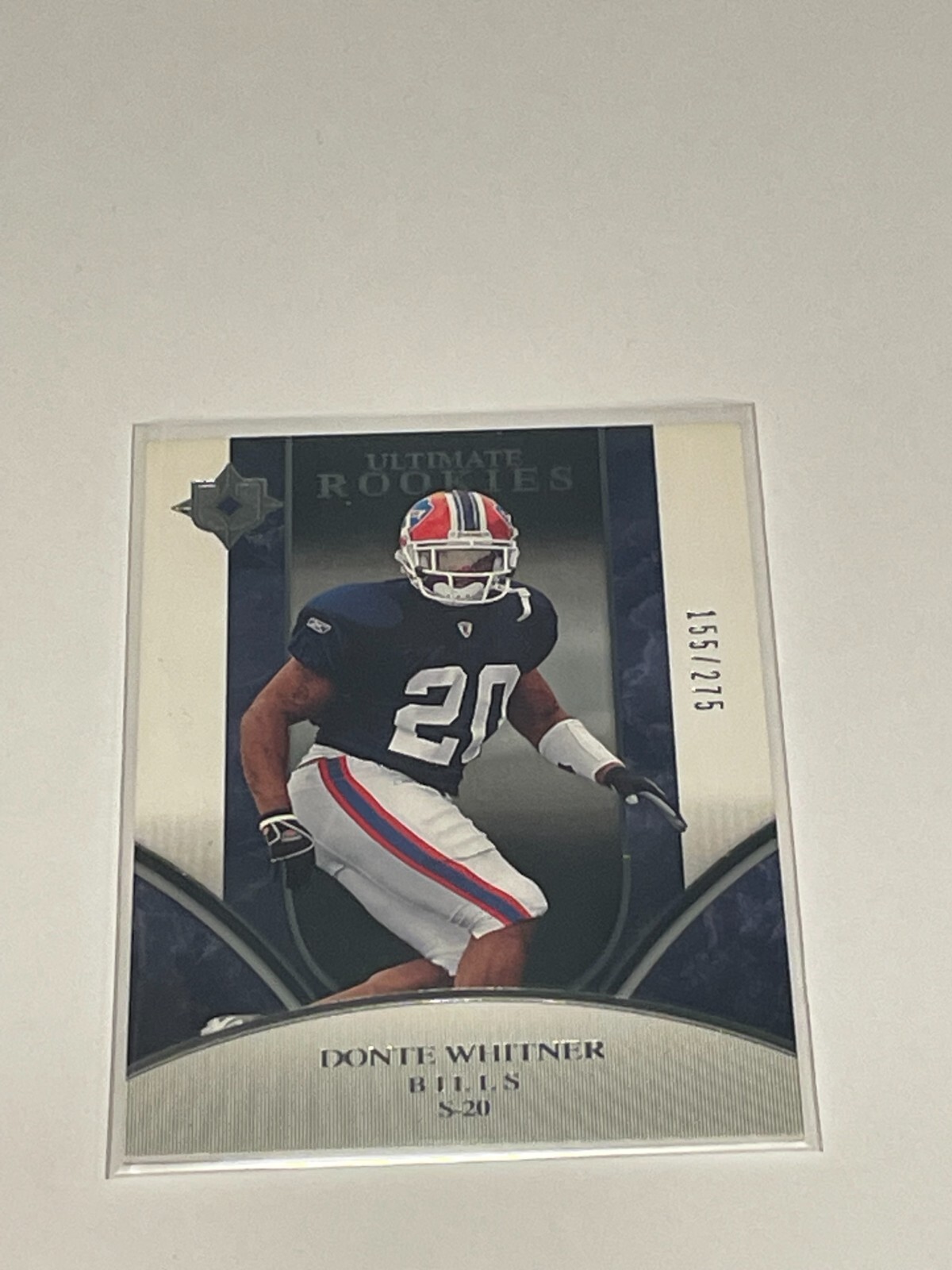 2006 Ultimate Collection Ultimate Rookies /275 Donte Whitner #304 ...