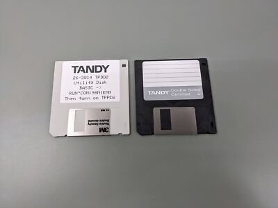 Utility Floppy for 26-3814 Tandy Model 100 102 Drive TPDD2 Portable ...