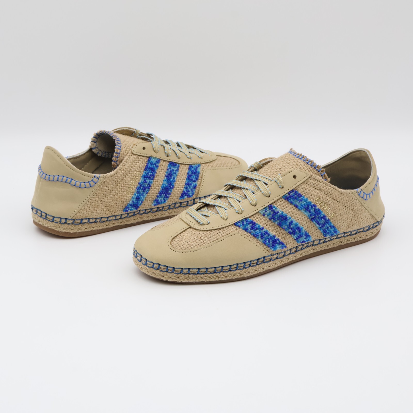 IH3641 CLOT adidas Originals Gazelle by Edison Chen Linen Khaki (Men's ...