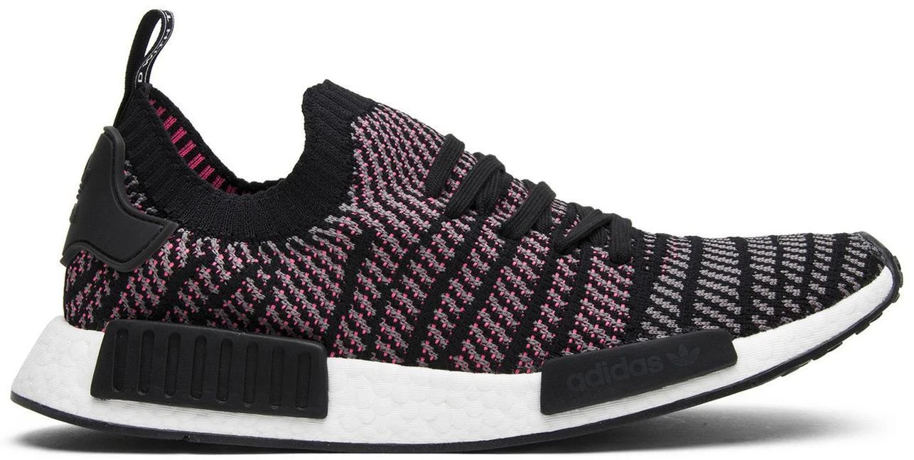 adidas NMD_R1 Primeknit STLT Triple Black for Sale | Authenticity