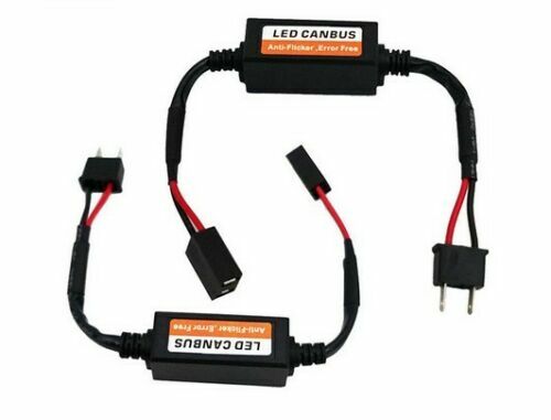 2pcs H7 LED Car Headlight Canbus Error Free Load Resistor Canceller ...